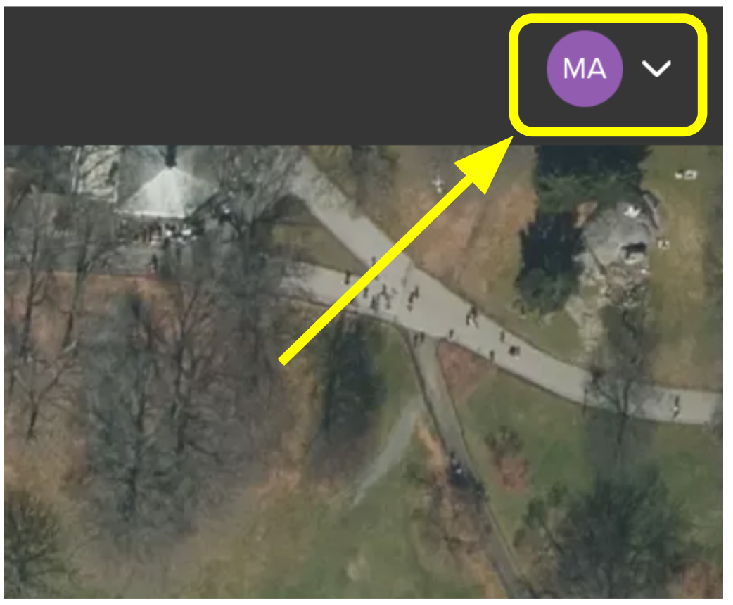 Using The User Menu In OnePlan